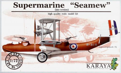 KARAYA 72013 Supermarine Seamew late version