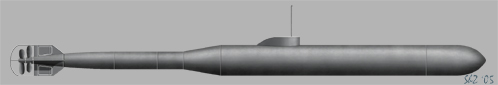 Choroszy Modelbud S09 Japan Human torpedo Kaiten
