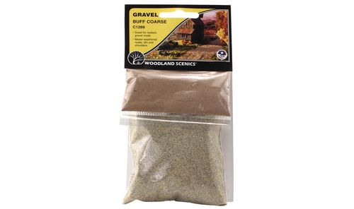 Woodland Scenic C1289 Coarse Buff Gravel