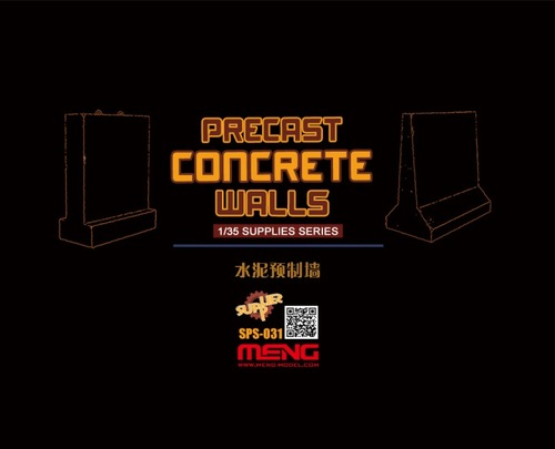 Meng Model SPS31 Precast concrete walls ( resin )