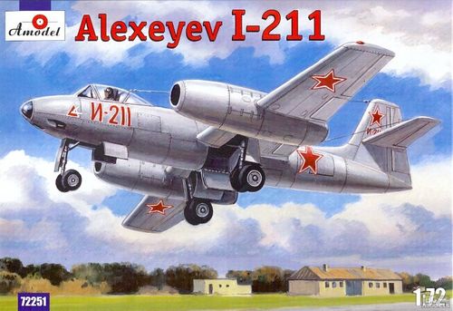 A-Model 72251 Soviet jet fighter Alexeyev I-211