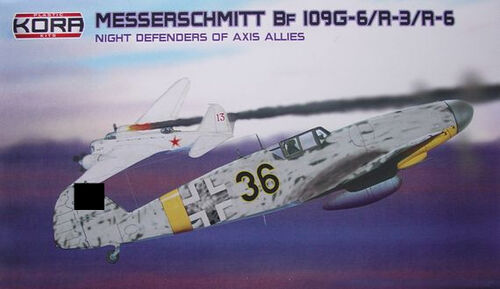 Kora Models KPK7211 Messerschmitt Bf-109G-6/R-3/R-6 - JG 301/2 Night defenders