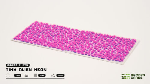 GamersGrass GGTT-NE Tiny Tufts Alien Neon (2mm)