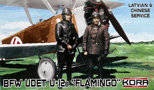 Kora Models KPK72167 BFW Udet U-12B 'Flamingo' - Latvian And Chinese Service