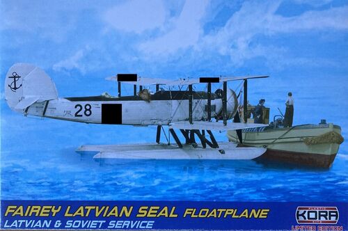 Kora Models KPK72147 Fairey Latvian Seal Floatplane (Latvian And Soviet Service)