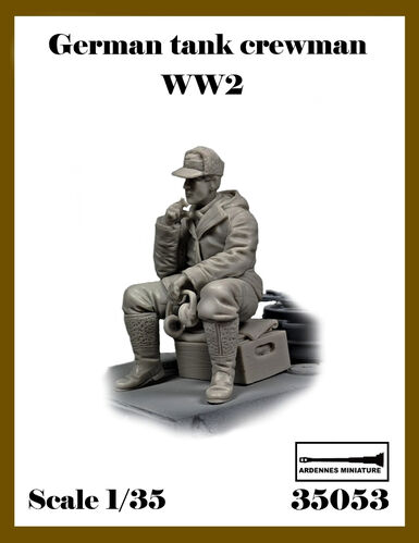 Ardennes Miniature 35053 German Tank Crewman WW2 - Version 1