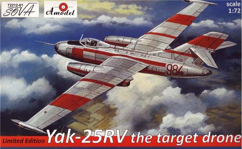 A-Model 72212-1 Yakovlev Yak-25 the target drone (limited edition)