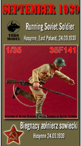 Toro Model 35F141 Biegnący Żołnierz Sowiecki - Husynne, 24.09.1939 - Wrzesień 1939