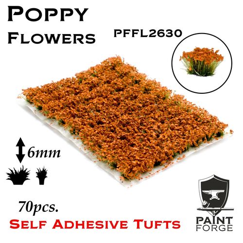 Paint Forge PFFL2630 Poppy Flowers 6mm