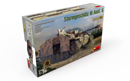 MiniArt 35338 Sturmgeschutz III Ausf. G April 1943 Alkett Production Interior Kit