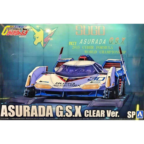 Aoshima 05853 CYBER#SP Asurada G.S.X Clear Version