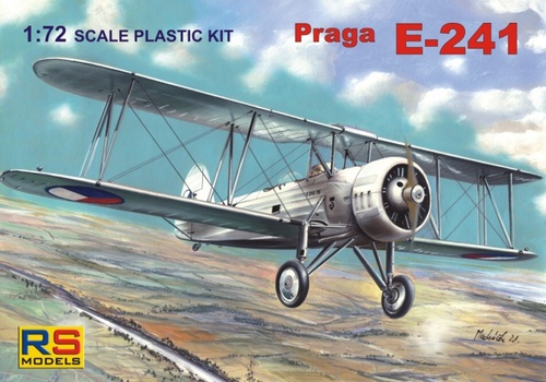 RS Models 92073 Czechoslovakian biplane Praga E-241