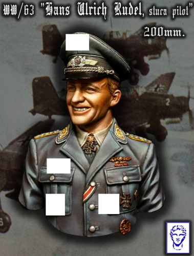 Alexandros Models WW-63 Hans-Ulrich Rudel, Stuka Pilot