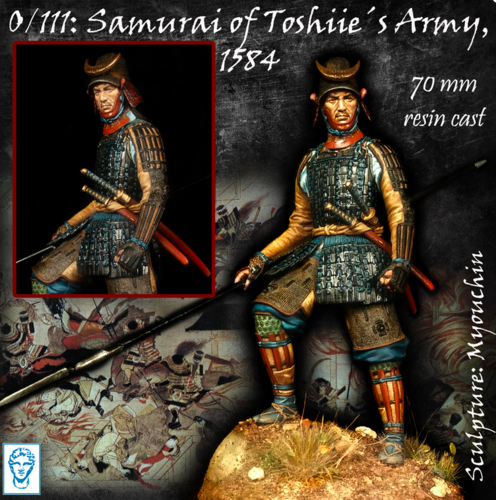 Alexandros Models O-111 Samurai of Toshiie's Army, 1584
