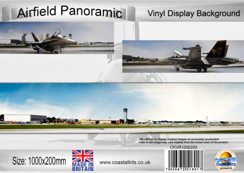 Coastal kits VR1000200 Airfield Panoramic Background