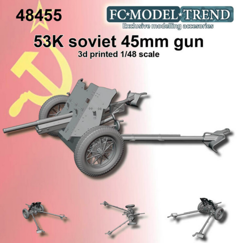 FC ModelTrend 48455 53K soviet 45mm gun