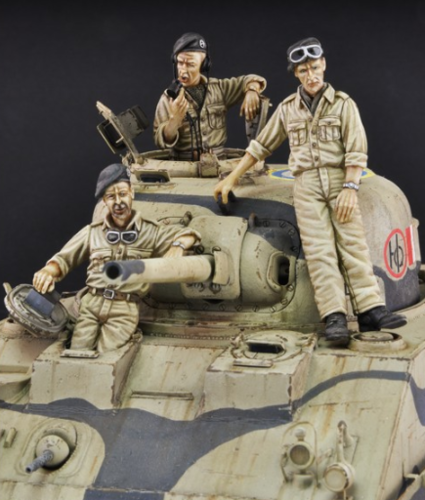 Royal Model di R. Reale 583 Sherman Clive crew