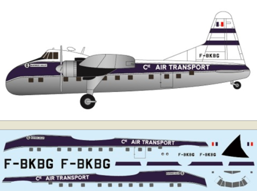 F-RSIN P4109 Bristol 170 Superfreighter Mk.32 - CAT