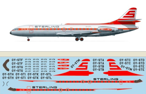 F-RSIN P4073 Caravelle 10B - Sterling