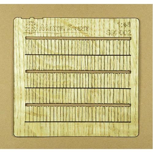Model scene SI4-002 Wooden shingles with spikes