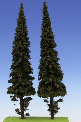 Model scene SM4300 Spruce with short trunk 300 mm