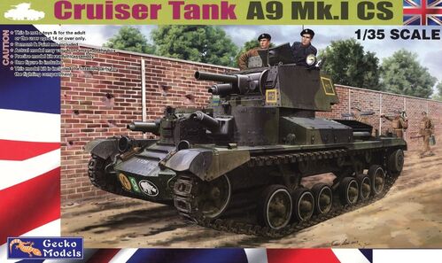 Gecko Models 35GM0004 Cruiser Tank Mk. I CS, A9Mk.I CS