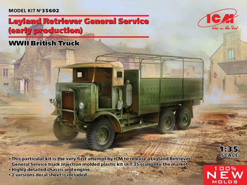 ICM 35602 Leyland Retriever General Service (early production) WWII British Truck
