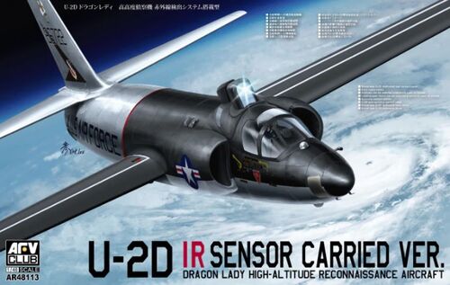 AFV Club 48113 Lockheed U-2D IR Sensor Carried Ver. Dragon Lady High-Attitude Reconnaissance Aircraft