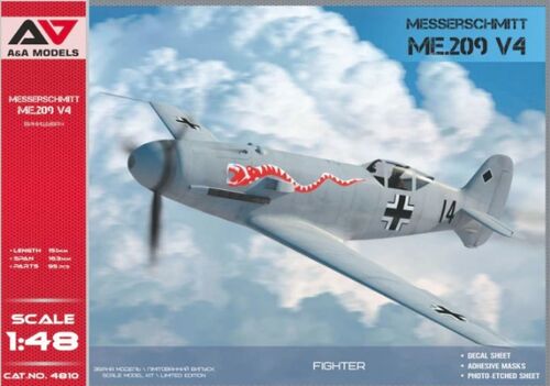 A & A Models 4810 Messerschmitt Me.209 V-4