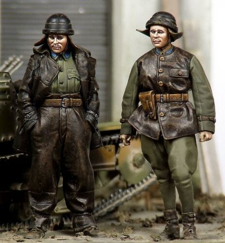 The Bodi Miniatures 35051 Hungarian panzer crew