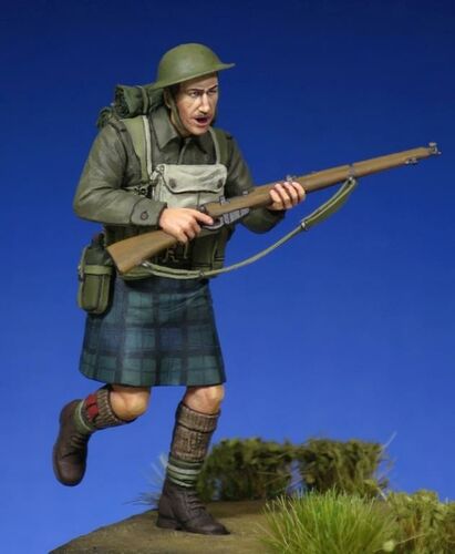 The Bodi Miniatures 35141 Scottish Black Watch Soldier WWII