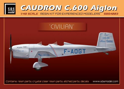 SBS Model 4003 Caudron 600 'Civilian'