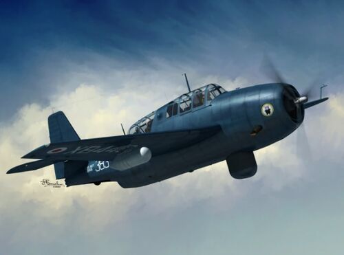 Sword 72130 Grumman TBM-3S/ Avenger AS.4 (2 markings: FAA, RCN)