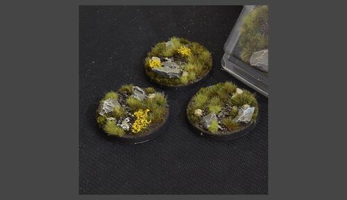 GamersGrass GGB-HLR50 Highland Bases Round 50mm (x3)