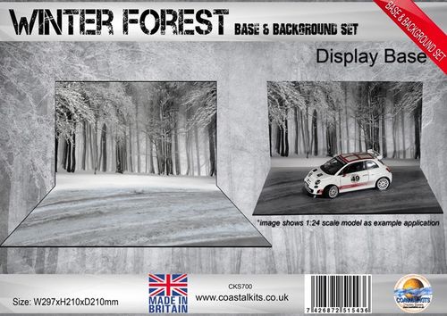 Coastal kits S700 Winter Forest Base & Background Set 297 x 210 x 297mm