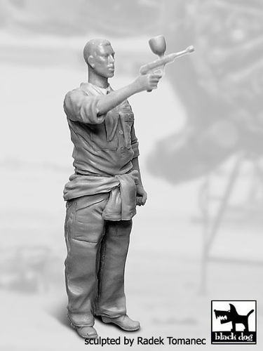 Black Dog F32061 Mechanics personnel USAAF 1940-1945 N°3