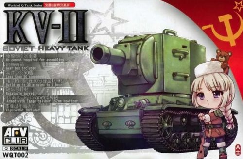 AFV Club WQT002 Soviet Heavy Tank KV-II