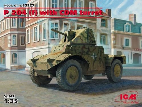 ICM 35377 Panzerspahwagen P 204 (f) with CDM turret
