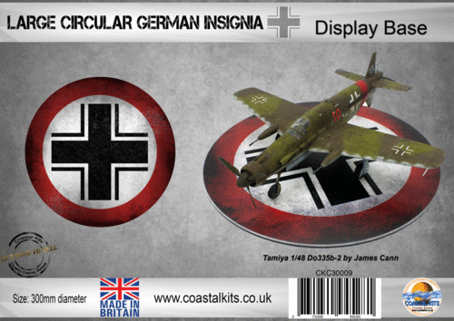 Coastal kits C30009 Large Circular German Insignia Display Base 300mm