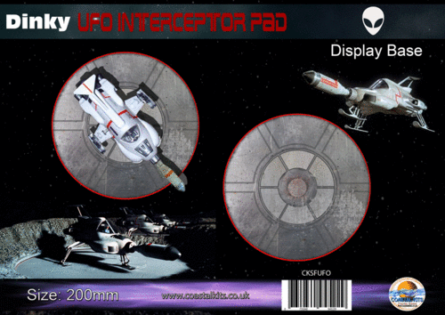 Coastal kits SFUFO Dinky UFO Interceptor Pad 200mm