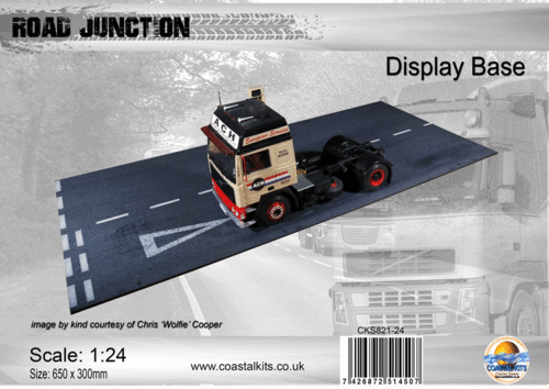 Coastal kits S821-24 Scale Road Junction 650 x 300mm
