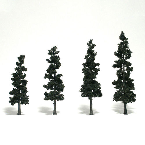 Woodland Scenic TR1561 Conifer Green - 4/pkg