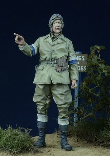 D-DAY miniature studio 35010 British Despatch Rider 1942-45