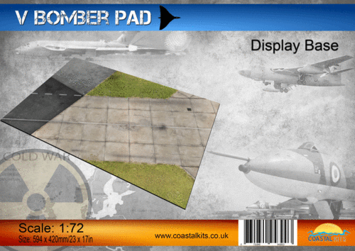 Coastal kits S371-72 1:72 V Bomber Pad 594 x 420mm