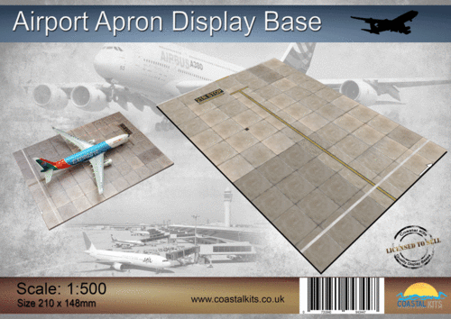 Coastal kits S251-500 1:500 Airport Apron 210 x 148mm
