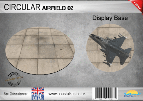 Coastal kits C20040 Circular Display Base Airfield 02 200mm