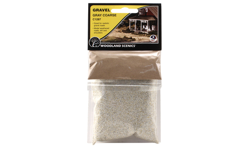 Woodland Scenic C1287 Coarse Gray Gravel