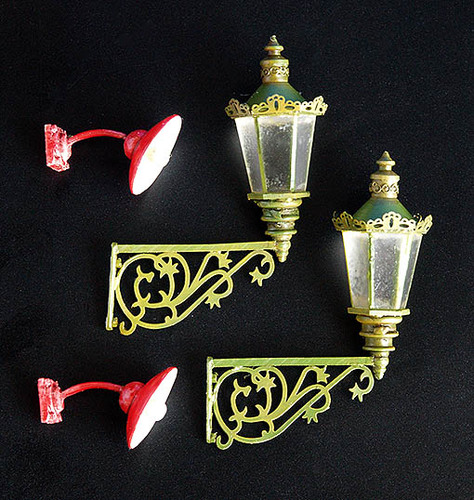 Plus Model 212 Lamps on wall