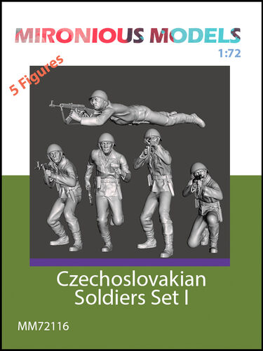 Mironious Models 72116 Czechoslovakian Soldiers Set I