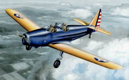 Planet Models 142 PT-19 Cornell US basic trainer